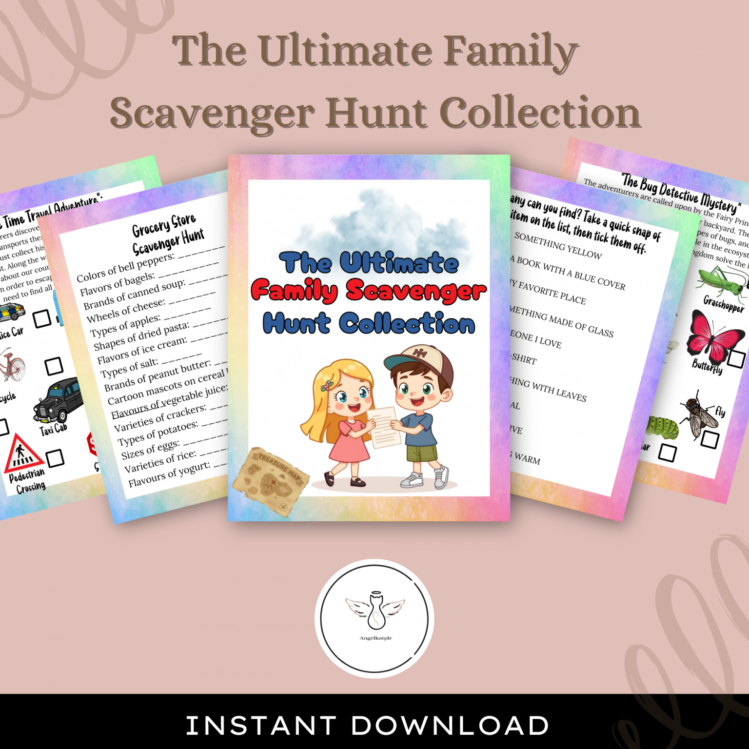 The Ultimate Family Scavenger Hunt Collection - ANGELKATPLR